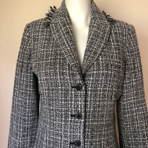 Apostrophe | Jackets & Coats | Apostrophe Tweed Jacket Blazer | Poshmark